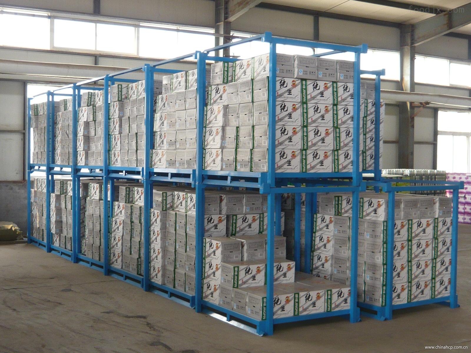 山东堆垛架 仓储货架 大蒜架子 巧固架-食品机械设备网